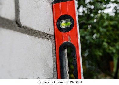Checking Level Brick Wall Waterpas Stock Photo 760051030 | Shutterstock
