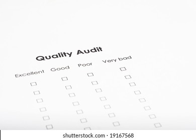 Checklist Form Completion Survey Work Office Stock Photo 19167568 ...
