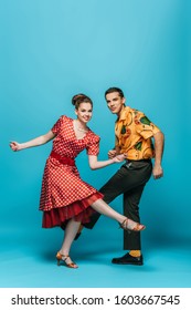 Elegant Dancers Snapping Fingers While Dancing Stock Photo 1603667479 ...