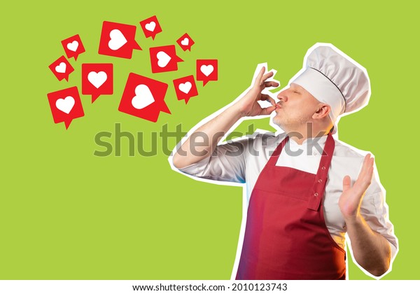 Art collage chef cook : 9 images, photos et images vectorielles de ...