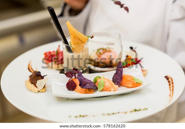 Chef Preparing Starter Stock Photo 578162620 | Shutterstock
