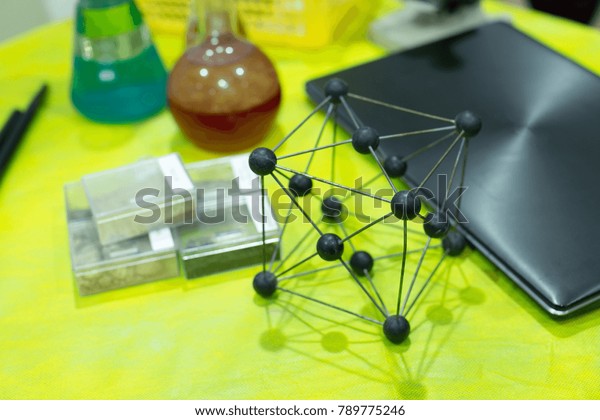 Chemical Composition Science Study Concept On Stock Photo 789775246 ...