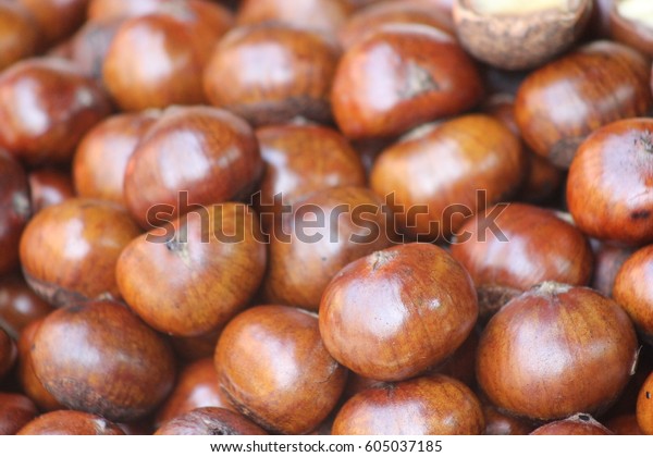 Chestnuts Stock Photo (Edit Now) 605037185