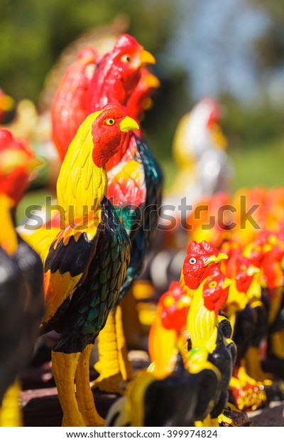 Chicken Statue Located Front Monuments Stock Photo 399974824 | Shutterstock