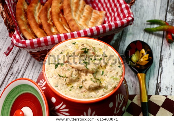 Chicken White Handi Chicken Handi Stock Photo 615400871 | Shutterstock