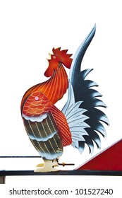 Chicken Wind Direction White Background Stock Photo 101527240 ...
