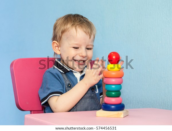 Child Development Picking Pyramid Classroom Stock Photo 574456531 ...