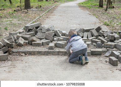 Child Facing Difficult Impossible Task Little Stock Photo 1079835008 ...