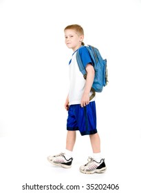 Child Walking Backpack Stock Photo 35202406 | Shutterstock