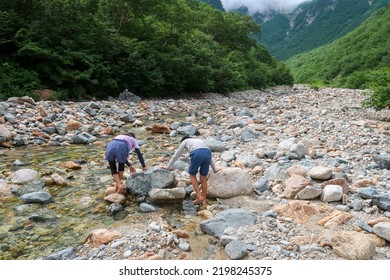 Children Playing Stream Stock Photo 2198245375 | Shutterstock