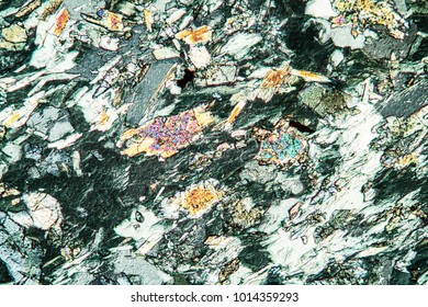 Chlorite Schist Under Microscope Foto de stock 1014359287 | Shutterstock