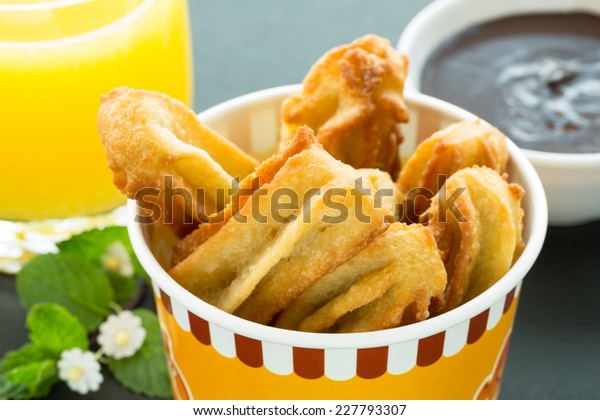 Churros Closeup Stock Photo (Edit Now) 227793307