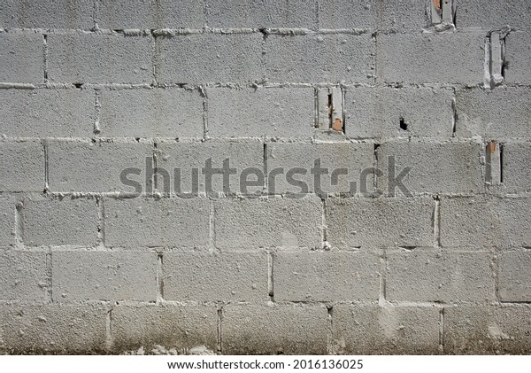 Cinder Block Background Texture Surface Stock Photo (Edit Now) 2016136025