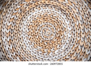 Circle Basket Work Background Texture Stock Photo (Edit Now) 260972855