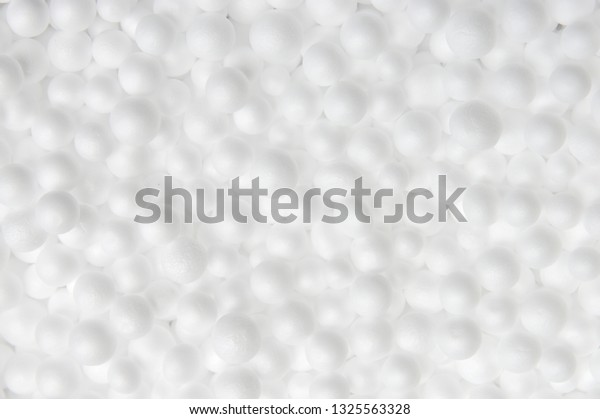 Circle Styrofoam Balls Texture Background Stock Photo 1325563328 ...