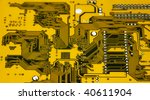 Electric Grid Circuit Board PPT template 4 | CrystalGraphics