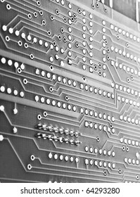 Circuit Board Background Without Components Stock Photo 64293280 ...
