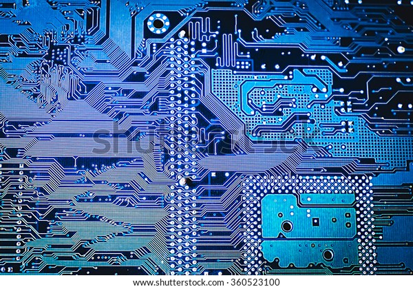 Circuit Board Electronic Computer Hardware Technology Stock Photo (Edit ...