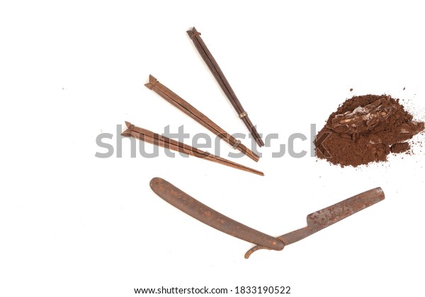 The circumcision tool is old and has been used for generations. This ...