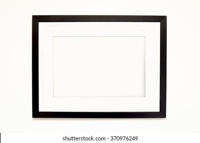 Classic Black Frame Isolate Background Stock Photo (Edit Now) 370976249