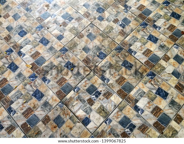 Classic Ceramic Tile Floor Texturepattern Background Stock Photo ...