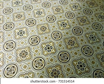 Classic Pattern Old Ceramic Tiles Stock Photo (Edit Now) 731514514