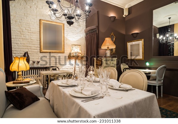 Classic Restaurant Interior Stock Photo 231011338 | Shutterstock