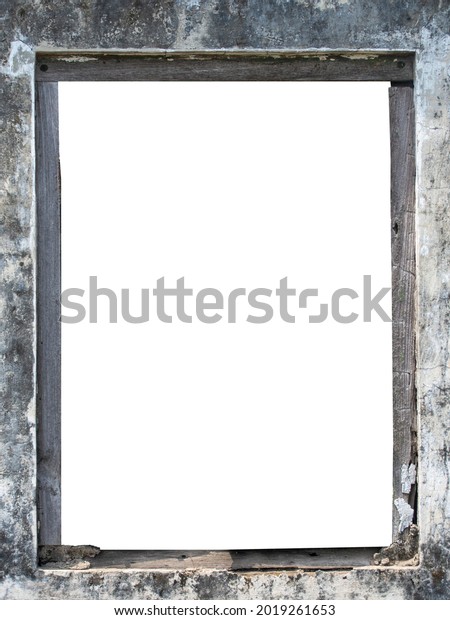 Classic Window Frames On White Background Stock Photo 2019261653 ...
