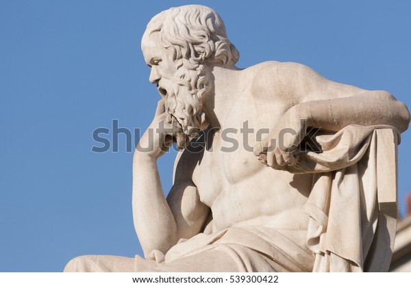 Classical Statue Socrates Side Stock Photo 539300422 | Shutterstock