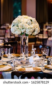 Classy Wedding Settingtable Setting Reception Setting Stock Photo ...