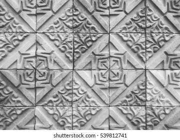 Clay Flat Brick Pattern Pael Wall Stock Photo 539812741 | Shutterstock