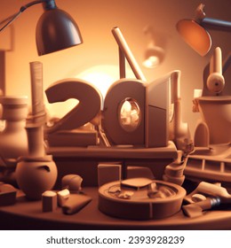 Generate AI Clay model Styles with Shutterstock's AI Image Generator