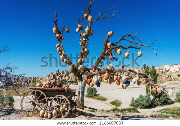 451 Blue Pottery Decor On Trees Images, Stock Photos & Vectors ...