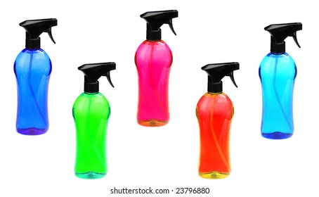 Cleaning Fluids Assorted Colours Stock Photo 23796880 | Shutterstock