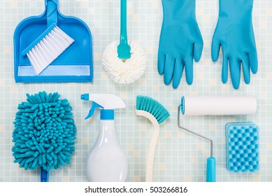 Cleaning Tool Tile Background Stock Photo 503266876 | Shutterstock