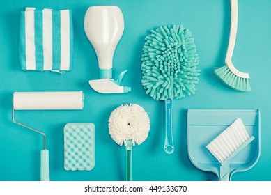 Cleaning Tools Layout Stock Photo 449133070 | Shutterstock