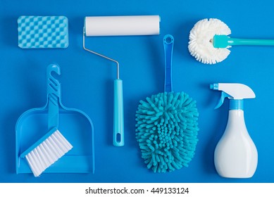 Cleaning Tools Layout Stock Photo 449133124 | Shutterstock