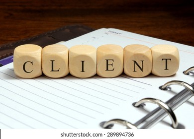 Client Word Concept Stock Photo 289894736 | Shutterstock
