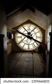 Clock Behind Stock Photo 1359666833 | Shutterstock
