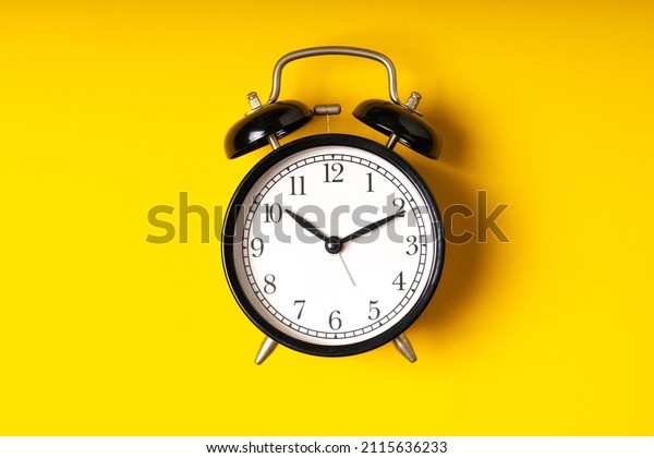 Clock Top View Time Concept Stock Photo 2115636233 | Shutterstock