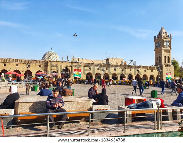 Clock Tower Open Space Front Grand Stock Photo 1834634788 | Shutterstock