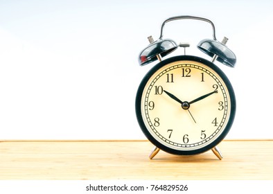 Clock White Background Stock Photo (Edit Now) 764829526