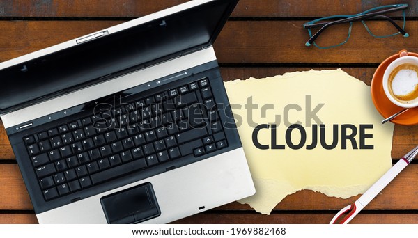 Clojure Programming Language Word Clojure On Stock Photo 1969882468 ... Clojure Programming Language Word Clojure On Stock Photo 1969882468 ...