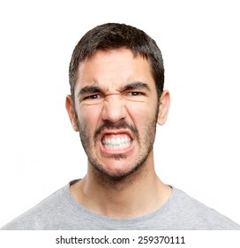 Close Angry Guy Stock Photo 259370111 | Shutterstock