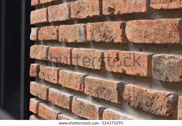 Close Brick Wall Side View Stock Photo 324373295 | Shutterstock