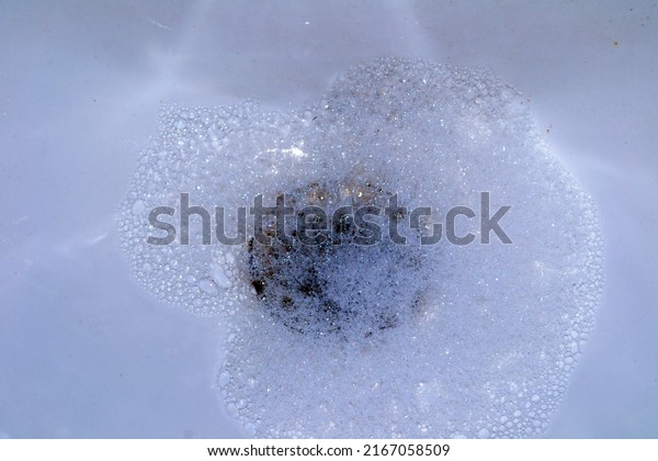 Close Bubble Being Drained Sewer Wash Stock Photo 2167058509 | Shutterstock