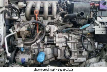 Close Car Engine Cross Section View Stock Photo 1416601013 | Shutterstock