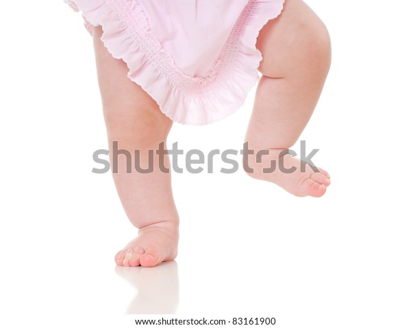 Close Charming Small Legs Doing First Stock Photo 83161900 | Shutterstock