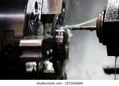 Close Cnc Machine Work Stock Photo 1372656869 | Shutterstock