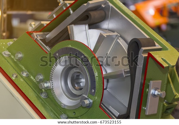 Close Cross Section Impeller Set Blade Stock Photo 673523155 | Shutterstock